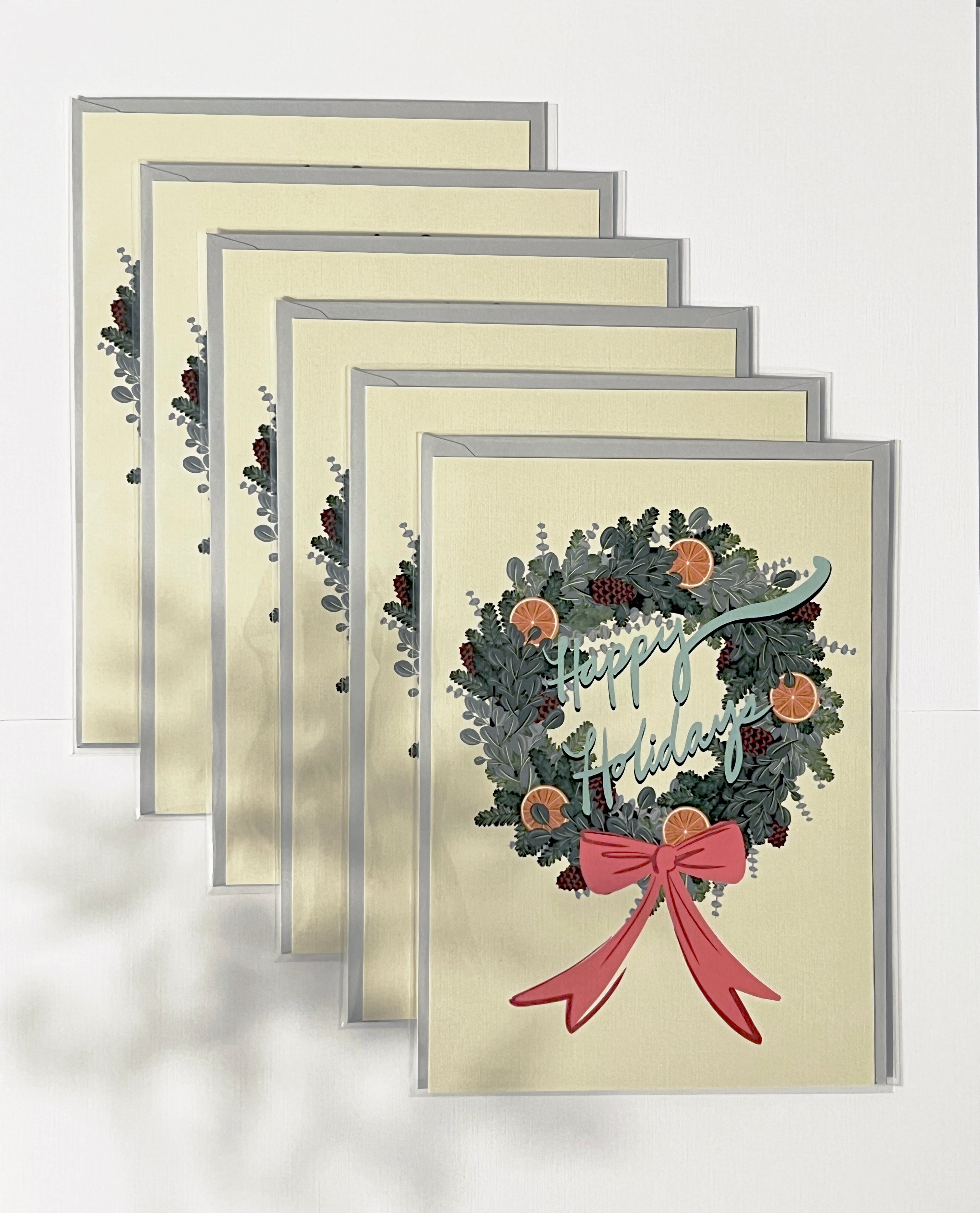 Holiday Wreath Card Bundle (set of 6) – sthr